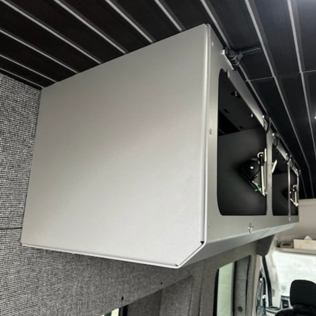 Ford Transit Van Overhead Storage | Lost Hiway Customs – LOST HIWAY