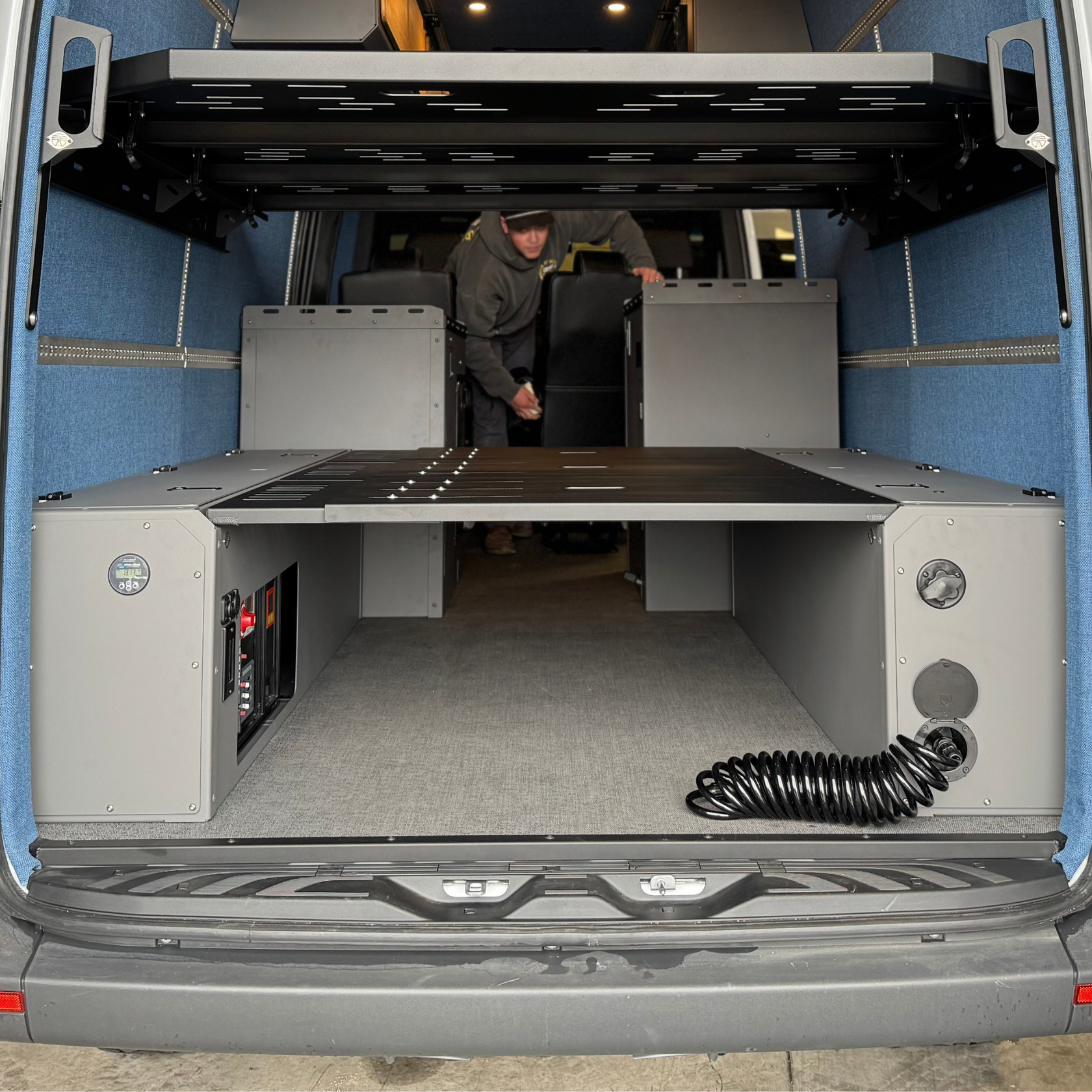 Adventure Van Narrow Fender Boxes | Aluminum Van Storage | Lost Hiway ...