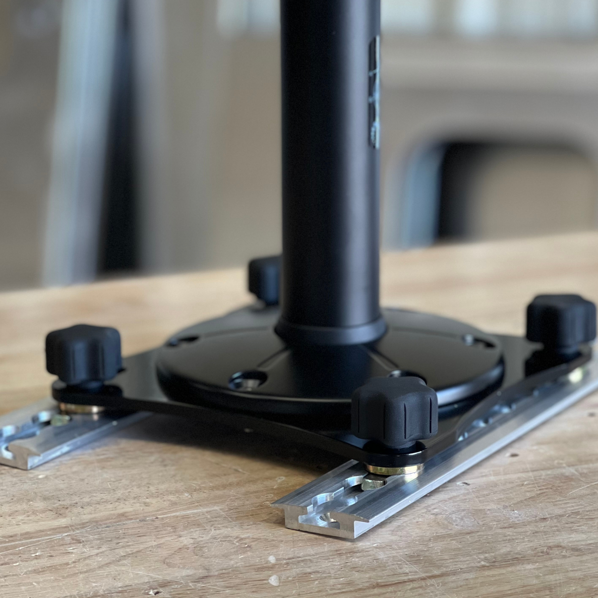 L-Track Table Leg Adapter Plate | Lost Hiway Customs – LOST HIWAY